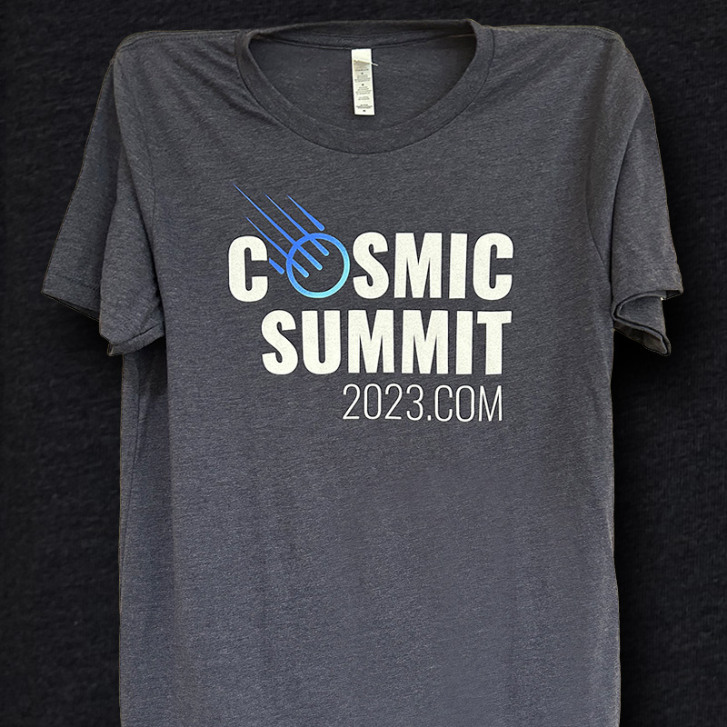 Cosmic Summit 2023 UNISEX T-SHIRT - howtube®