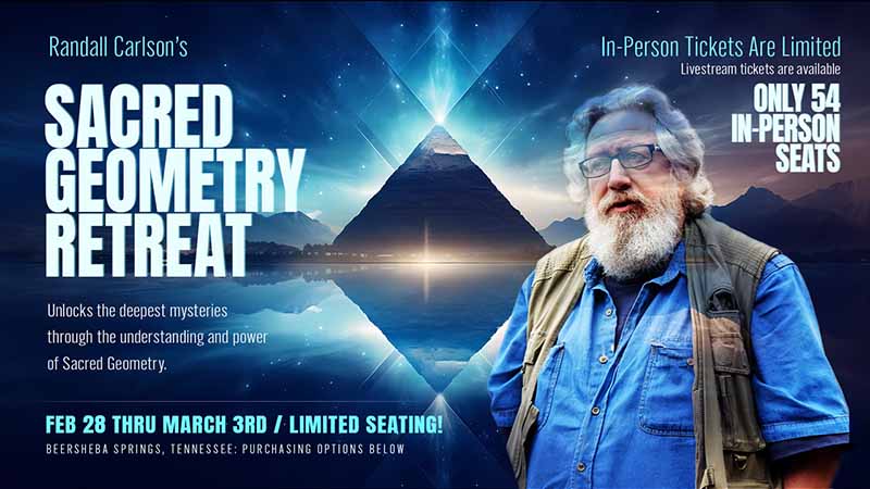 Randall Carlson's Sacred Geometry Retreat, 2025! Get Your Tickets Now ...